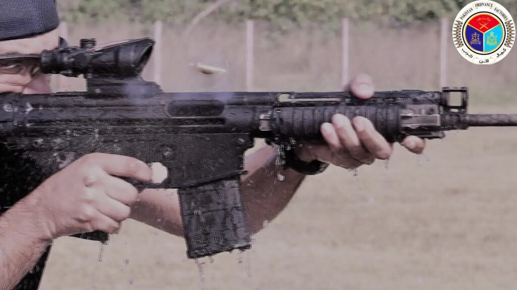New Generation Rifle BW-­20 from Pakistan Ordinance Factories