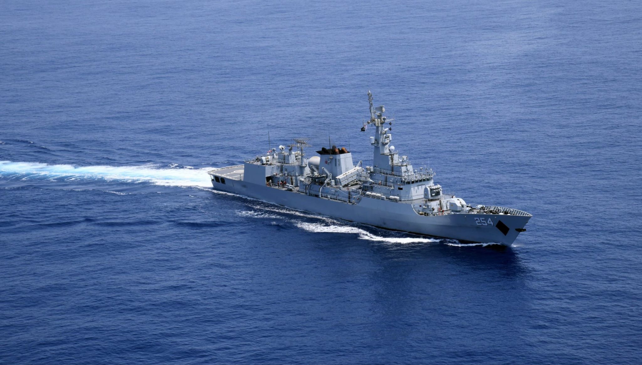 Pakistan Navy’s PNS Aslat conducts anti-piracy patrols in Arabian Sea under CTF-151 mission ...